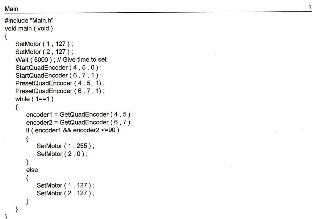 quad encoder code - General Forum - VEX Forum