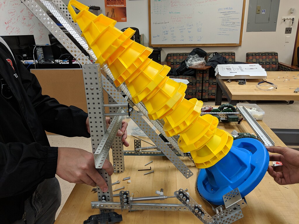 Answered: SG9 and a Tilted Stack on a Robot - VRC > In The Zone (17/18 ...