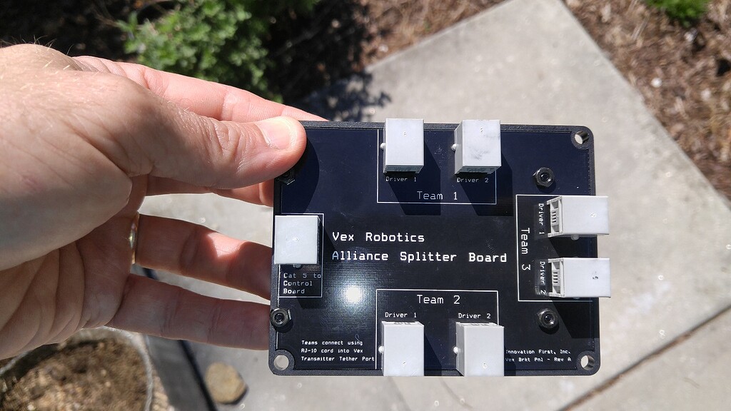 Old VEX Alliance Splitter boards for the taking... - General Forum ...