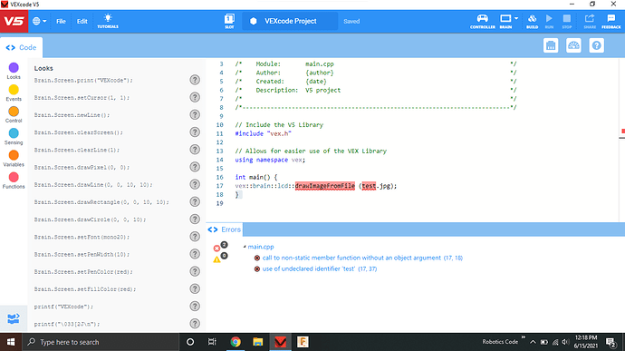 How to Display Image on V5 Brain? - VEX V5 Technical Support - VEX Forum
