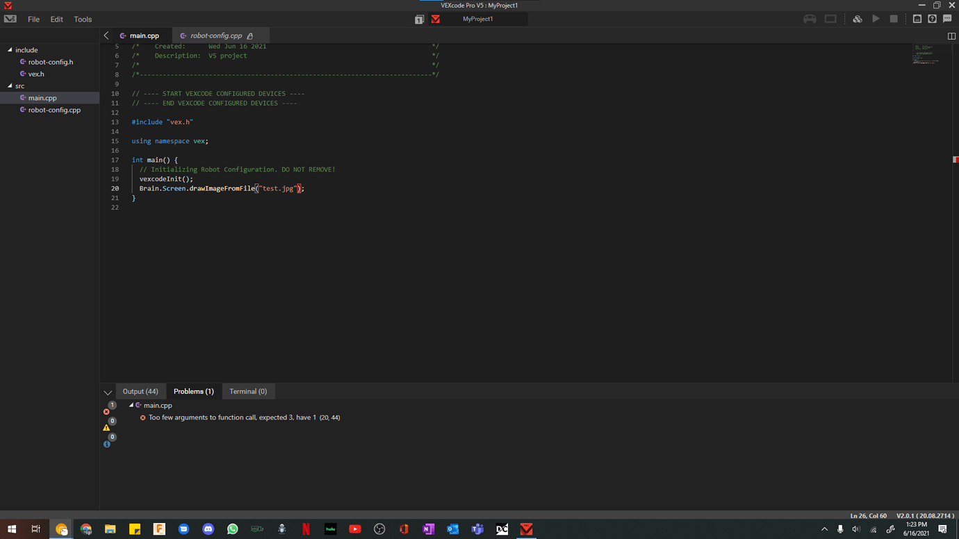 How to Display Image on V5 Brain? - VEX V5 Technical Support - VEX Forum