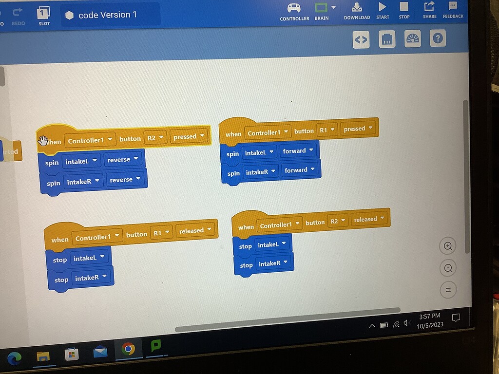 What is Wrong here? - VEX V5 Technical Support - VEX Forum