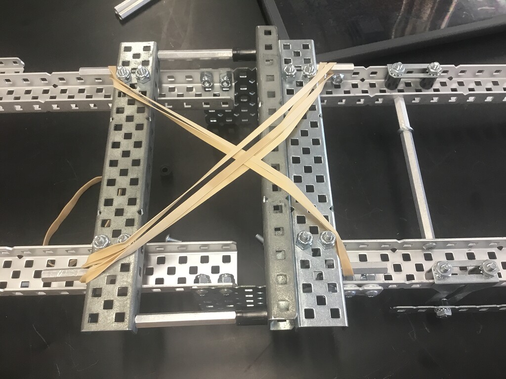 How to get rubber band formation so that the tray tries to flip out on ...