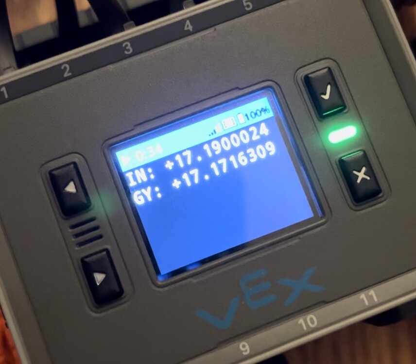 Is VEX IQ better than the gyro sensor in the brain or should i use a ...