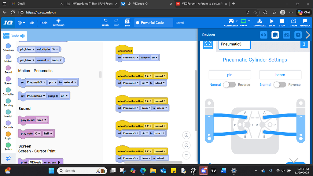 IQ Pneumatics not working - VEX IQ General Discussion - VEX Forum