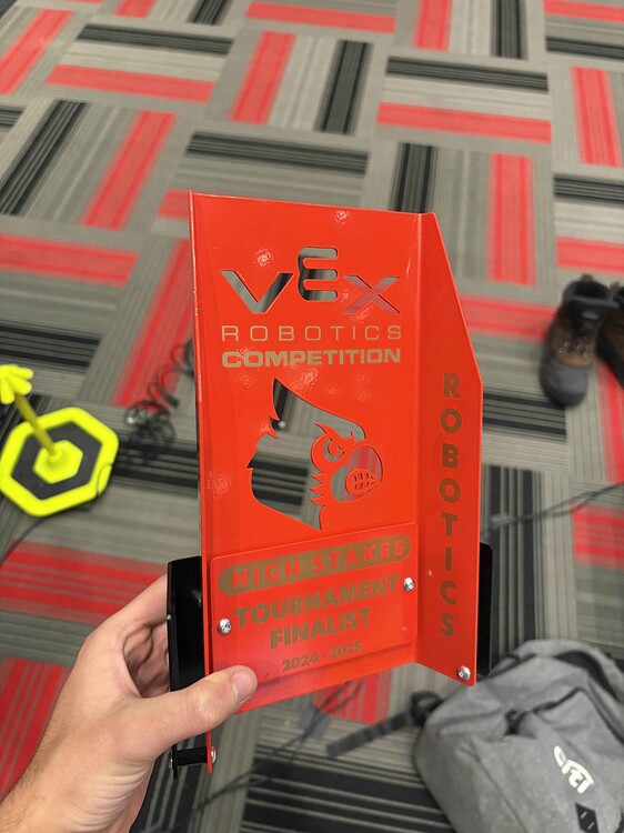 Show us your custom High Stakes trophies! - V5RC > High Stakes (24/25 ...