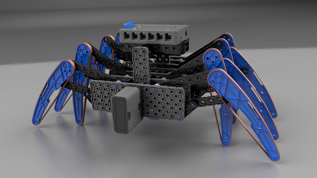 Klann Krab Design. (In Autodesk Inventor) - VEX IQ CAD Discussion - VEX ...