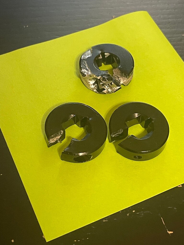 Striping Low Profile HS shaft collers - Technical Discussion - VEX Forum