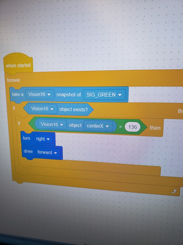 Vex V5 Vision Sensor Programming Official Tech Support Vex Forum 