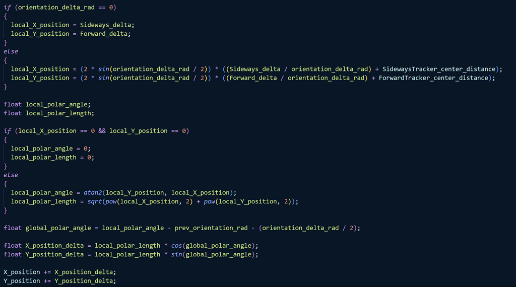 JAR Template Odom - Programming Support - VEX Forum