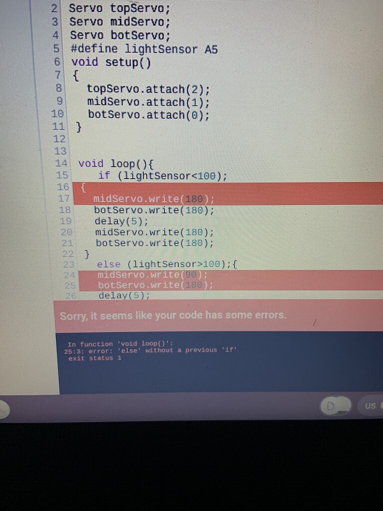 Coding help. - Programming Support - VEX Forum