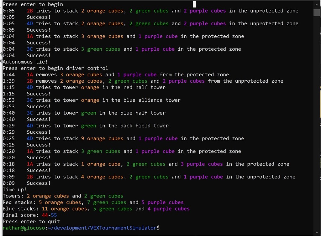 Tower Takeover Tournament Simulator and Illinois Virtual State - VRC ...