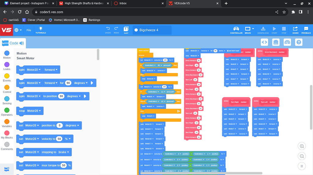Why Is My Programming Skills Not Working Vexcode V5 Tech Support Vex Forum