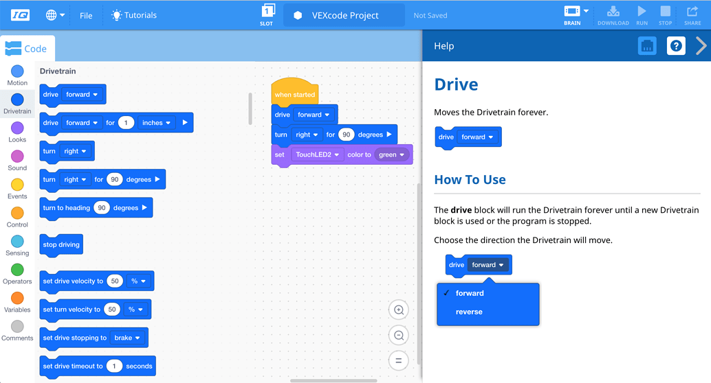 VEXcode IQ Blocks - Fully Functional Preview - VEX News - VEX Forum