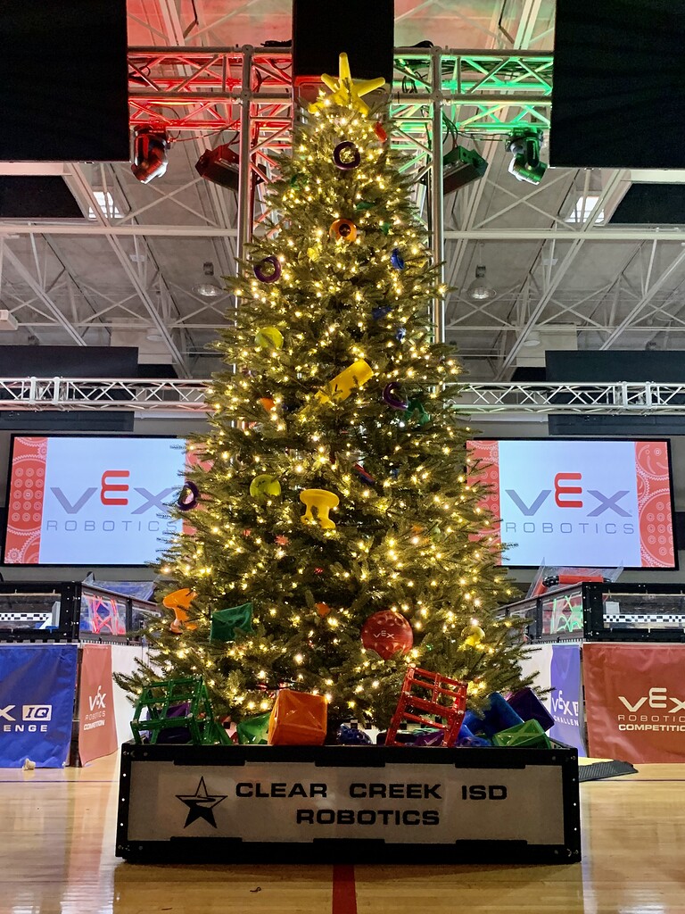 Share your VEXmas trees - Chit-Chat / Rumor Mill - VEX Forum