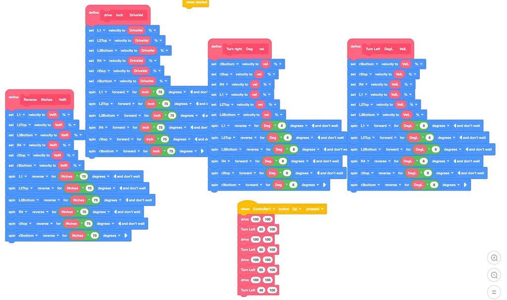 My robot is drifting to the left in my autonomous as it drives forward ...