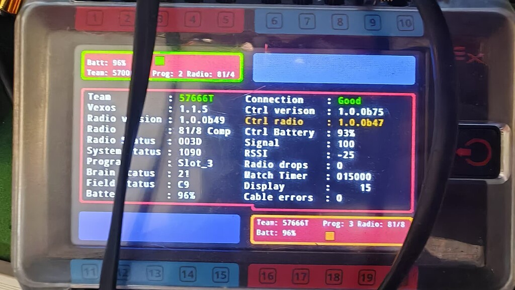 VEX TM & Field Controller application display - OFFICIAL Tech Support ...
