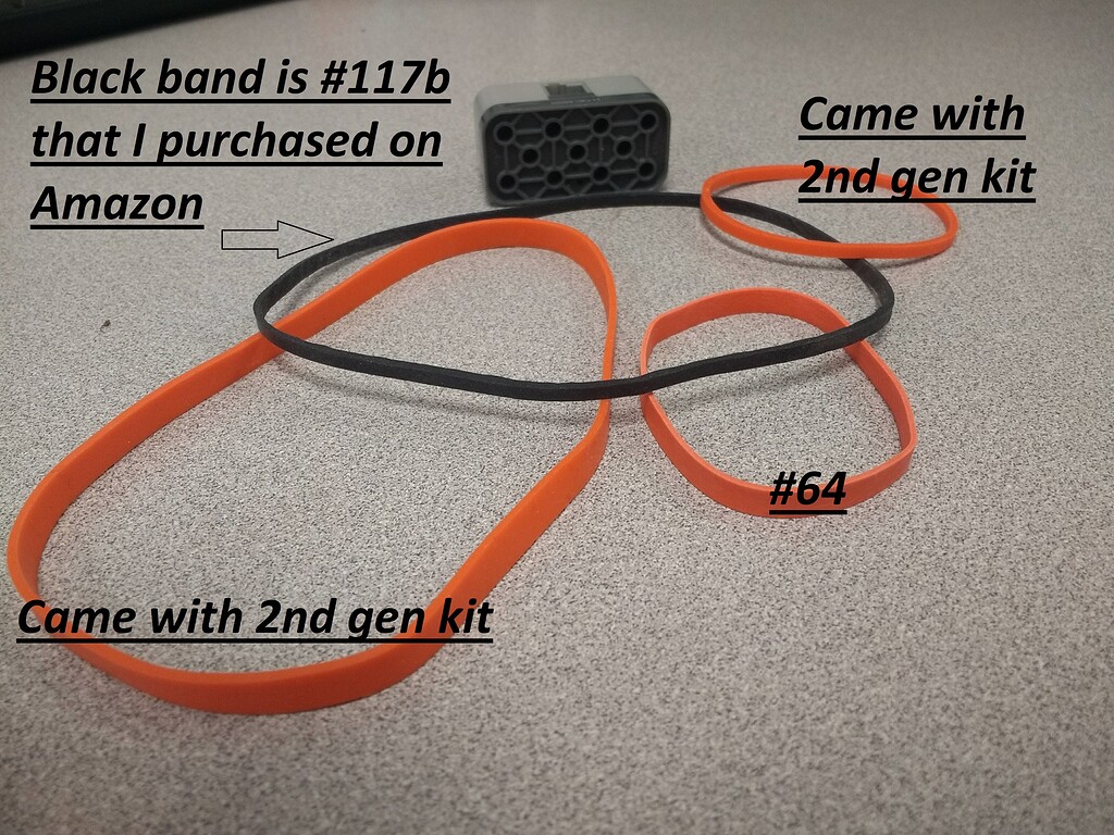 117b rubber bands store