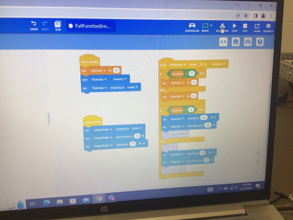 Code help please 😭 - VEX V5 General Discussion - VEX Forum