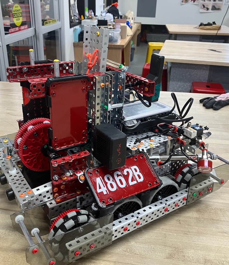 Painting a parts of a robot burgundy - VEX Robotics Competition Discussion - VEX Forum