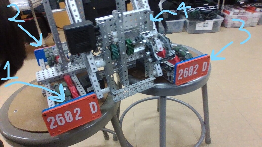 Four license plates of robot, is it legal? - VEX V5 General Discussion ...