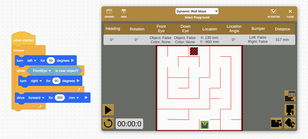 VEX VR challenges - tiny programs - VEXcode VR Support - VEX Forum