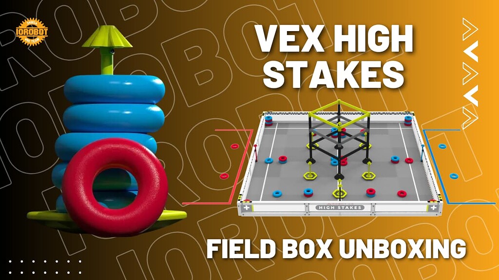 Unboxing of the VEX Robotics High Stakes season field! | VEX Robotics | High Stakes - V5RC ...