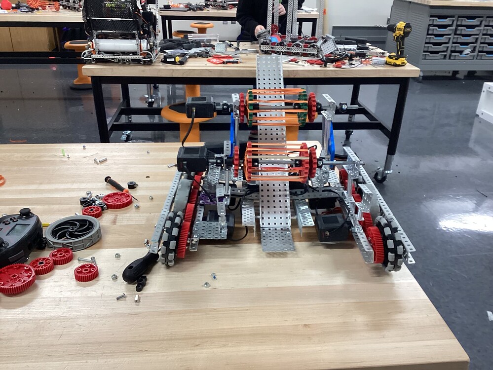 Mechanism for getting the blocks out of loader - V5RC > Push Back (25/ ...
