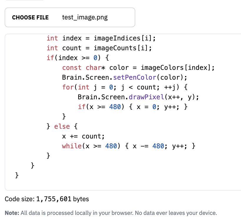 Introducing a New Way to Display Images on Your Vex V5 Brain – No Micro ...