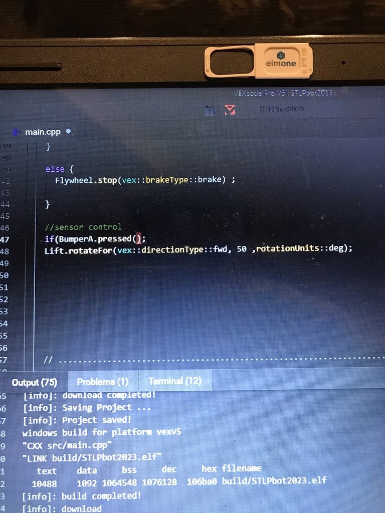 How To Program A Button Sensor - VEXcode Pro V5 Text Tech Support - VEX ...