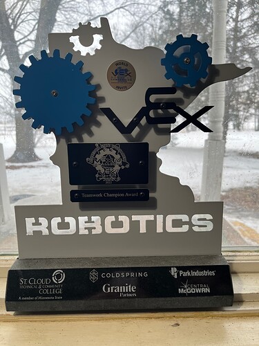 Custom Vex Trophies - VEX V5 General Discussion - VEX Forum