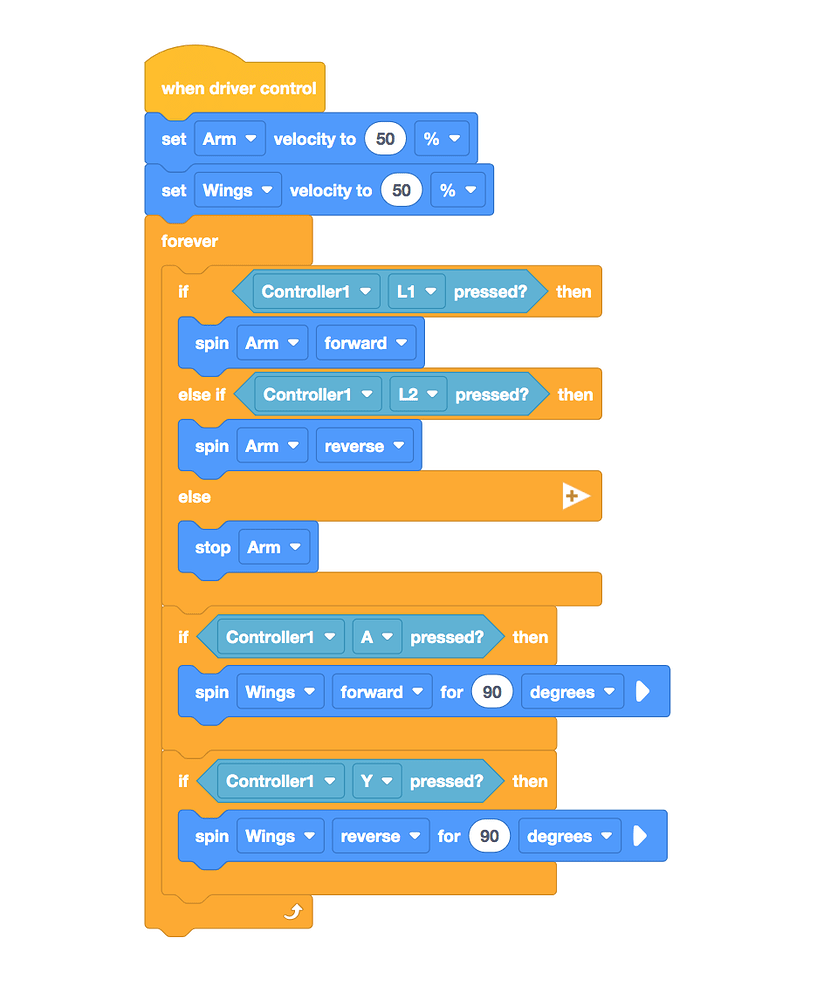Learning how to block code - General Forum - VEX Forum