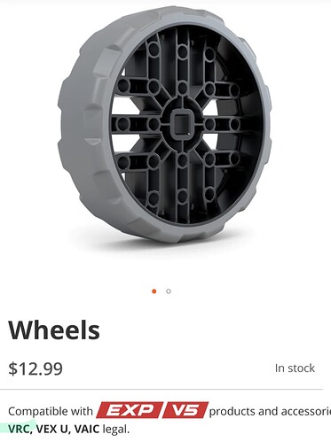 VEX EXP wheels can be used in VEX v5? - VRC - VEX Forum