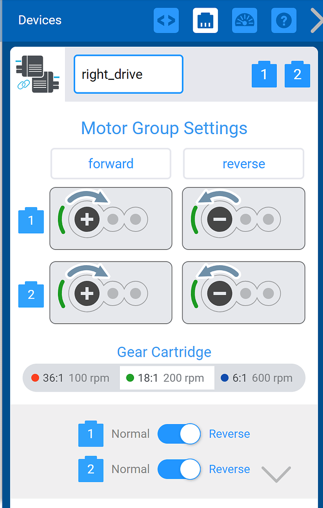 How to code 4 motor drive? - Programming Support - VEX Forum