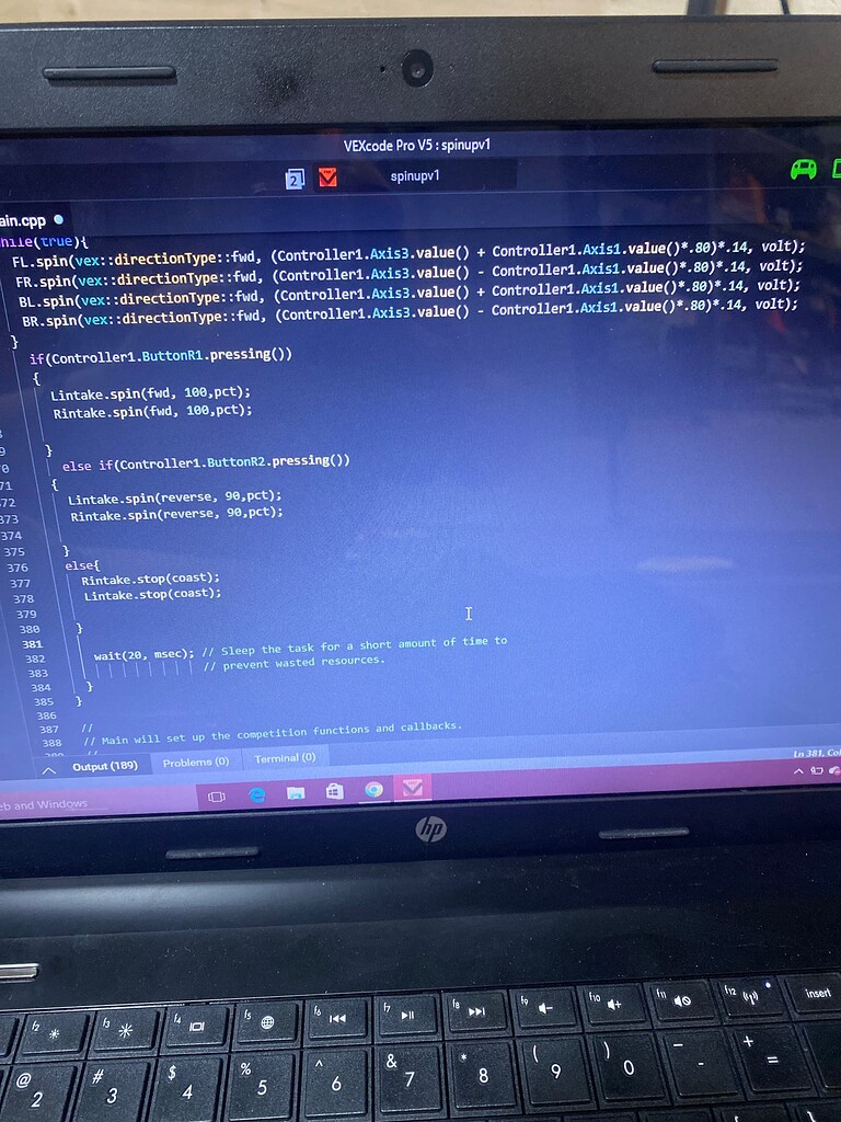 When a button is pressed the motors don’t move - Programming Support - VEX Forum