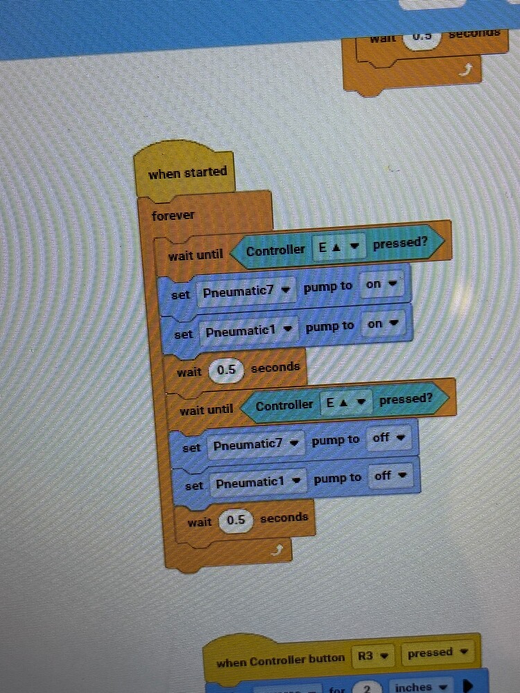 Air Intake Dying When Code Starts - VEX IQ General Discussion - VEX Forum
