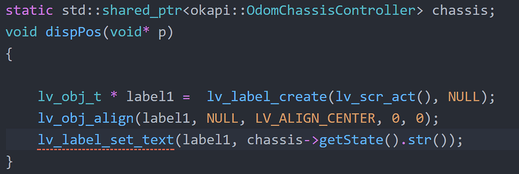 LVGL lv_set_label_text issue - PROS Support - VEX Forum