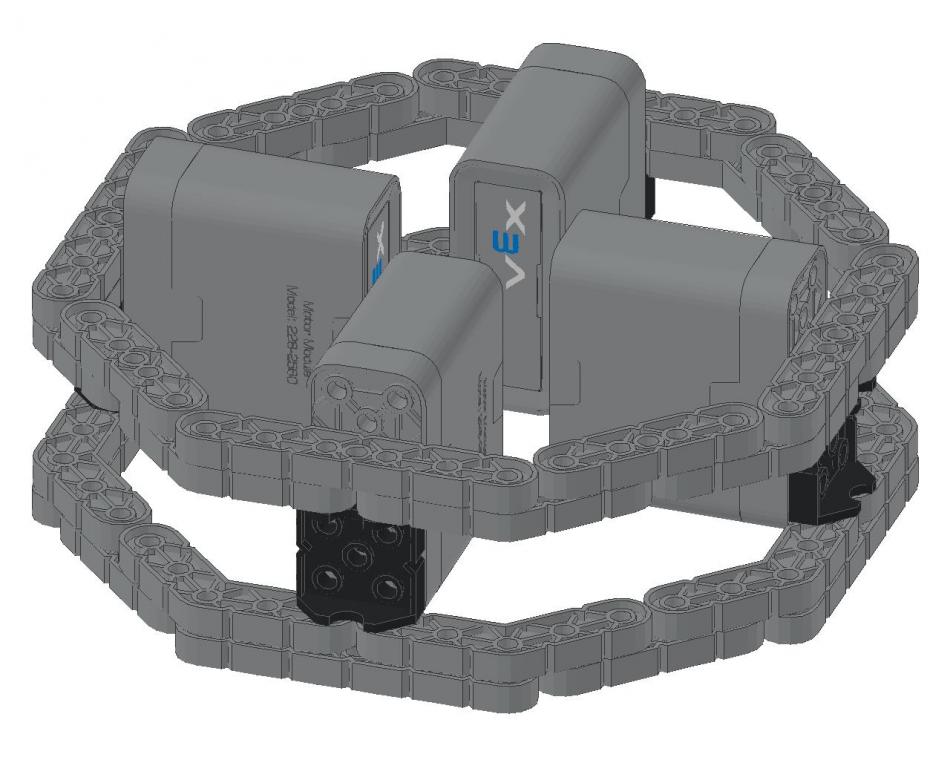 Octagon base for demo of holonomic drive system - IQ Technical ...