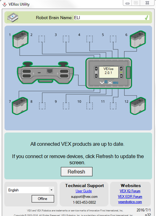 Controller and brain cannot connect - Official Answers - Ask the VEX ...