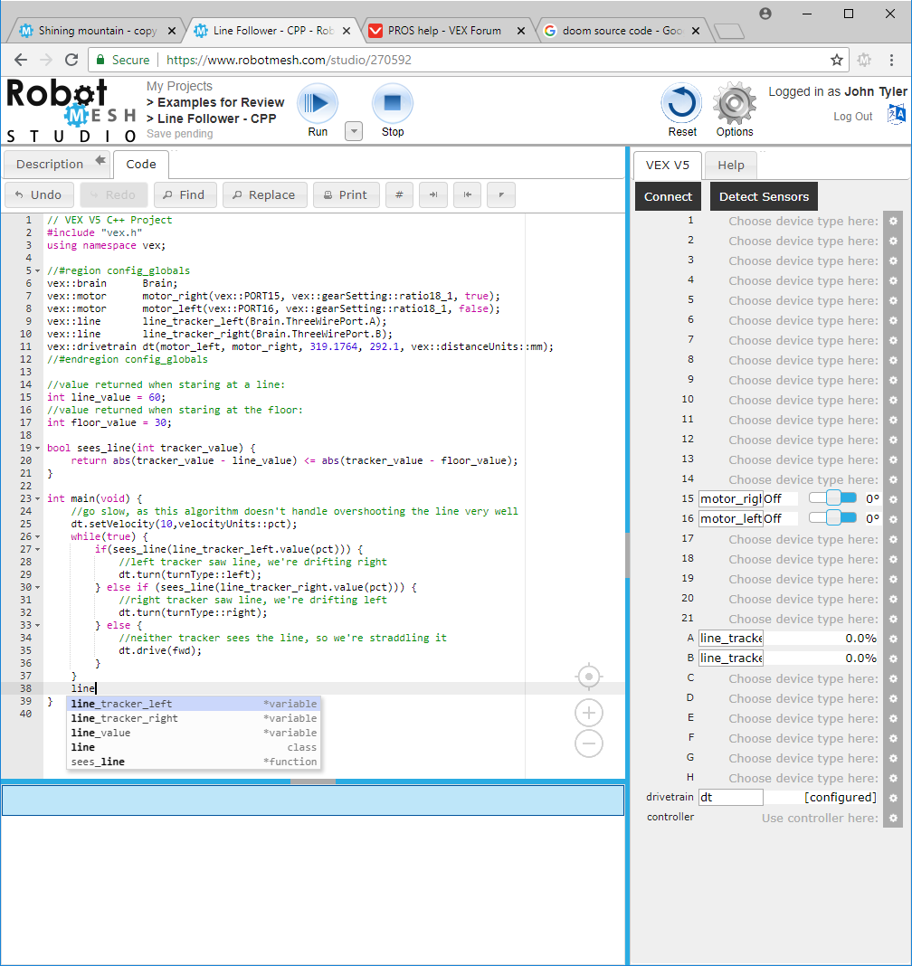 PROS help - Page 2 - VEX V5 General Discussion - VEX Forum