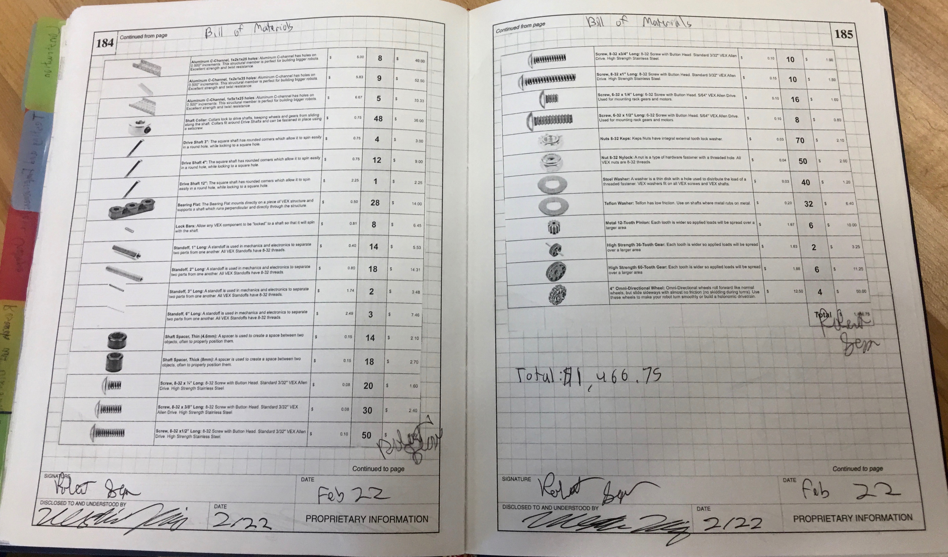 Engineering notebook bonus - Page 4 - VRC > In The Zone (17/18) - VEX Forum