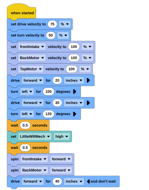 Block Code Error - Programming Support - VEX Forum