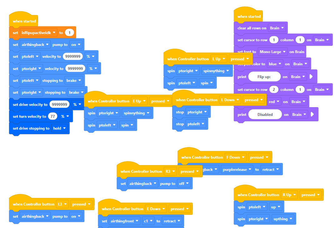 Vex iq Pneumatic coding issue - Programming Support - VEX Forum Vex iq Pneumatic coding issue - Programming Support - VEX Forum