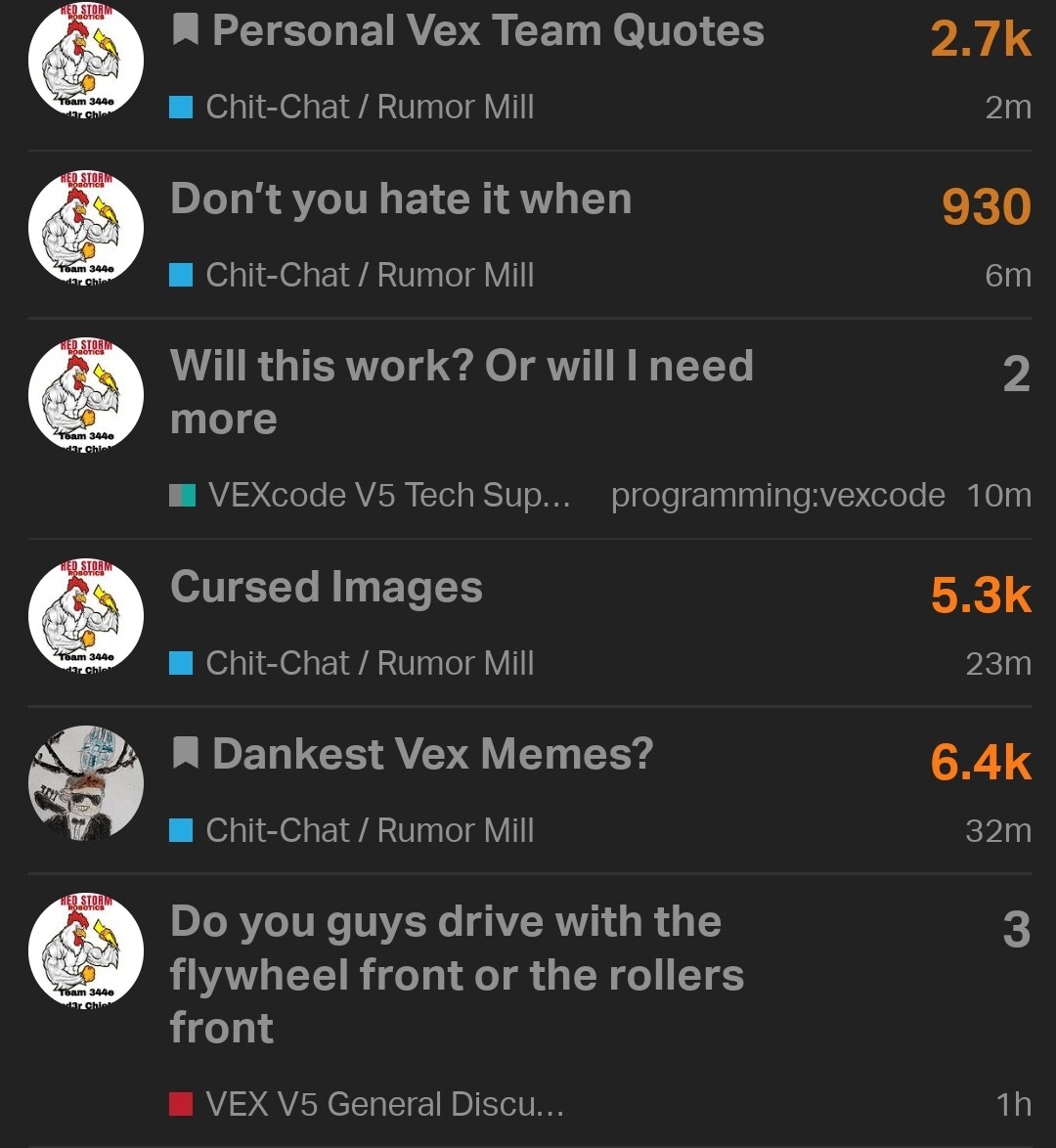 Cursed Images - #5686 by Guyishere1 - Chit-Chat / Rumor Mill - VEX Forum