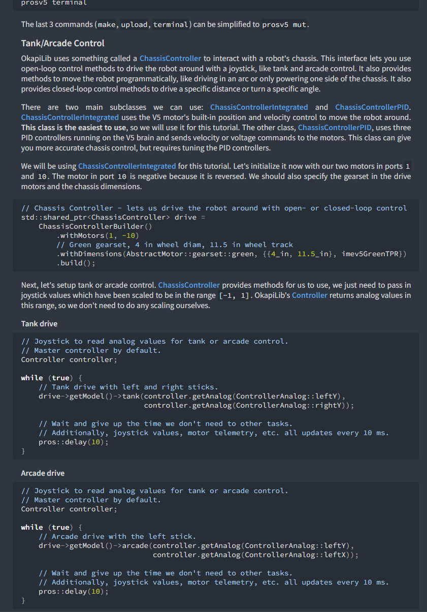 Trying to learn PROS and C++ - Technical Discussion - VEX Forum