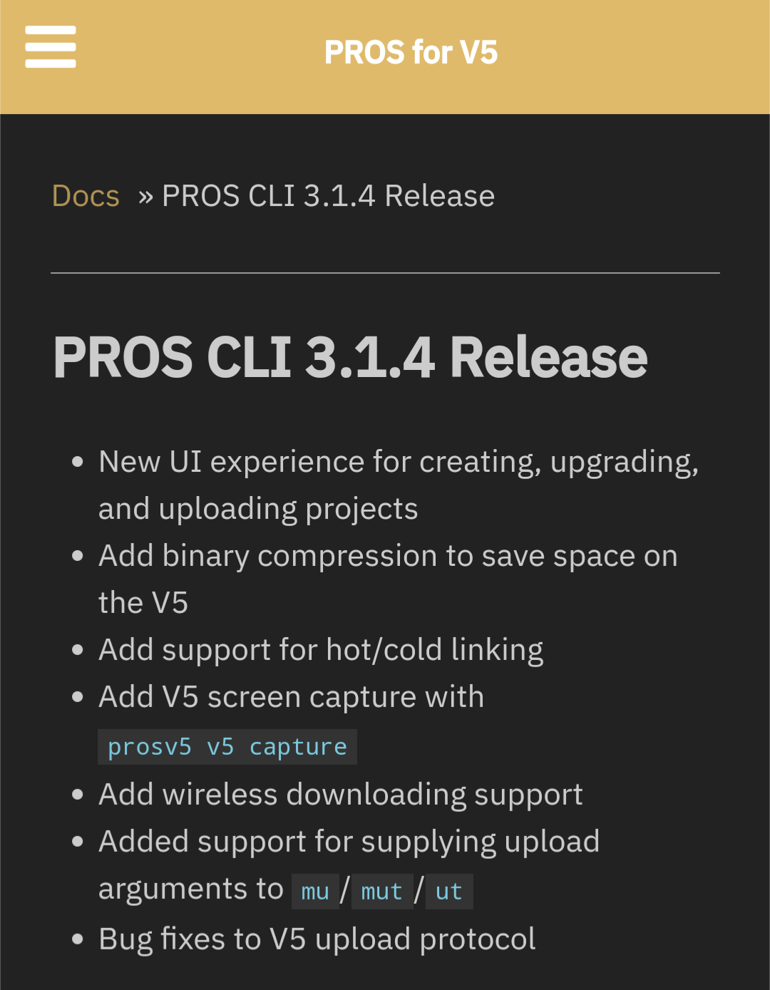 Apalrd's PROS useful libraries - VEX V5 General Discussion - VEX Forum