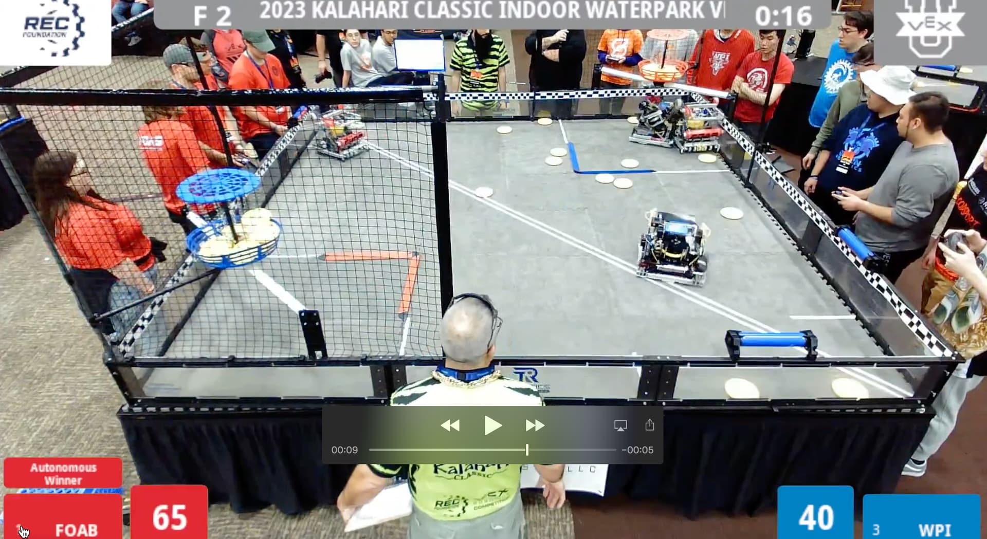 Potential new field control fault? VEXU simultaneous controller reboot ...