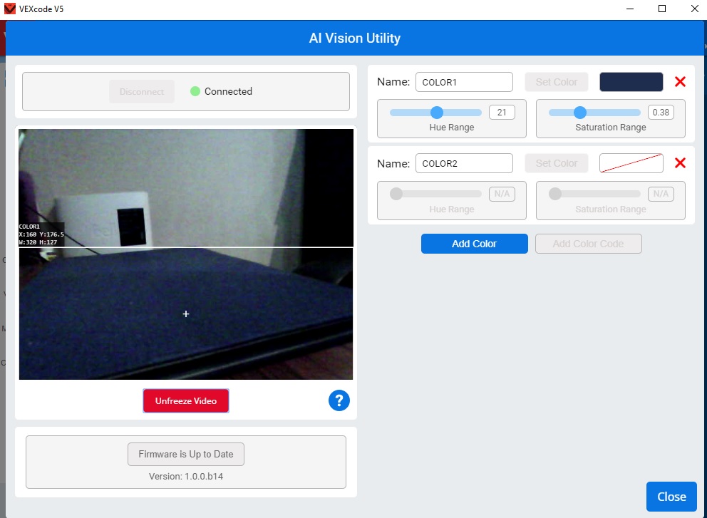 AI Vision on Visual Studio Code - VEXcode V5 Tech Support - VEX Forum