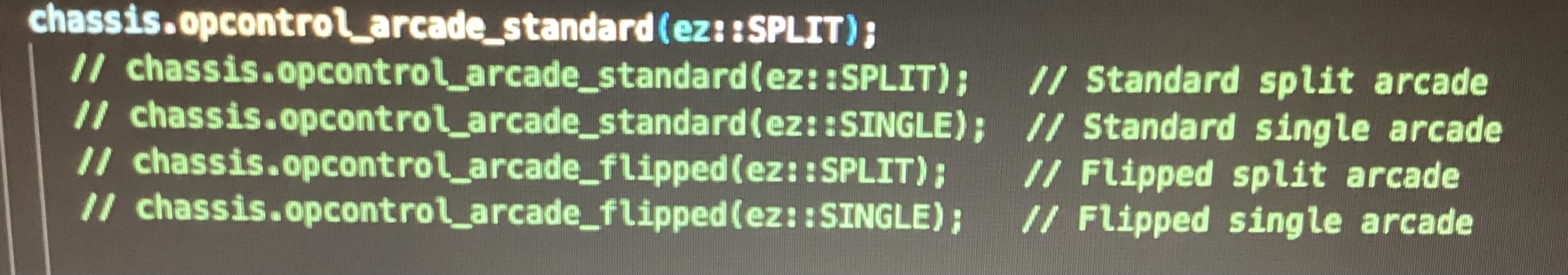 6 motor drive arcade drive - Programming Support - VEX Forum