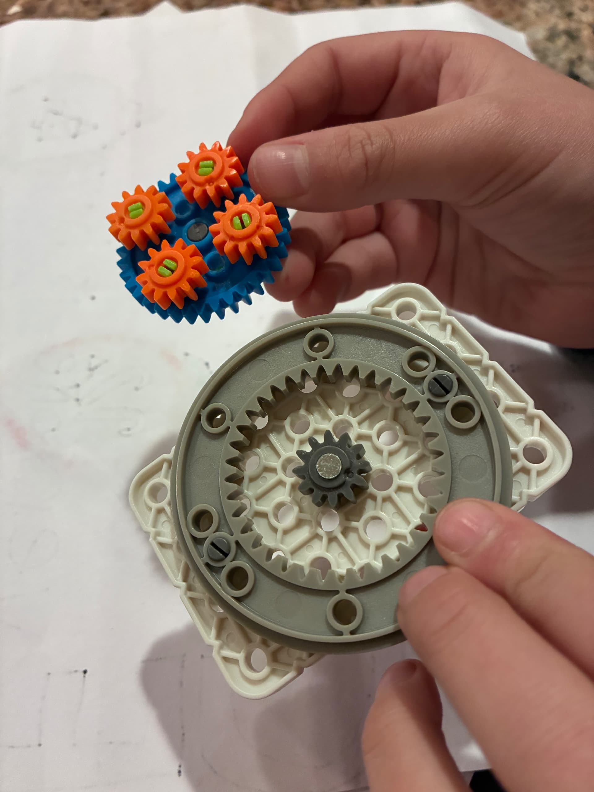 Stacked planetary gears with VEXIQ parts - VEX IQ General Discussion ...